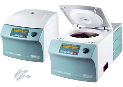 Microcentrifuges：Hettich Mikro 200和200r Microliter Centrifuges ...